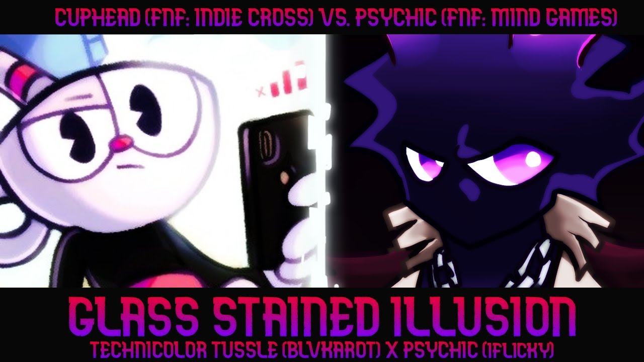FNF Mashup - Glass Stained Illusion | Psychic x Technicolor Tussle ...