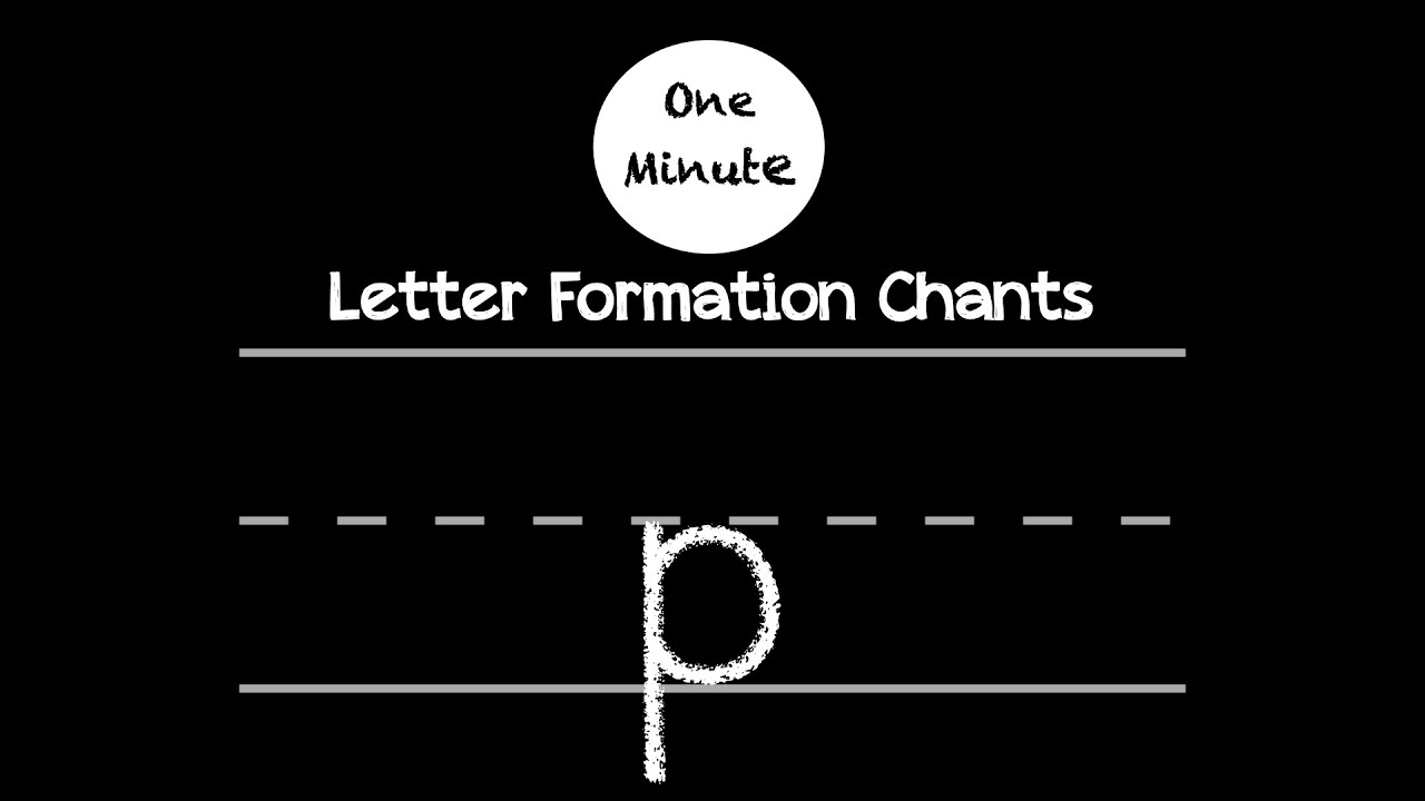 Letter p (lower case) - YouTube