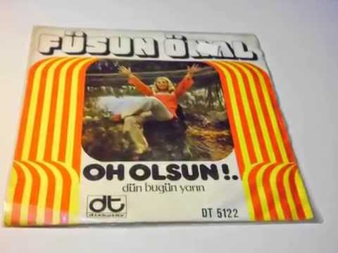 füsun önal fusun onal , oh olsun , kara sevda  PLAK VINYL RECORD 7\