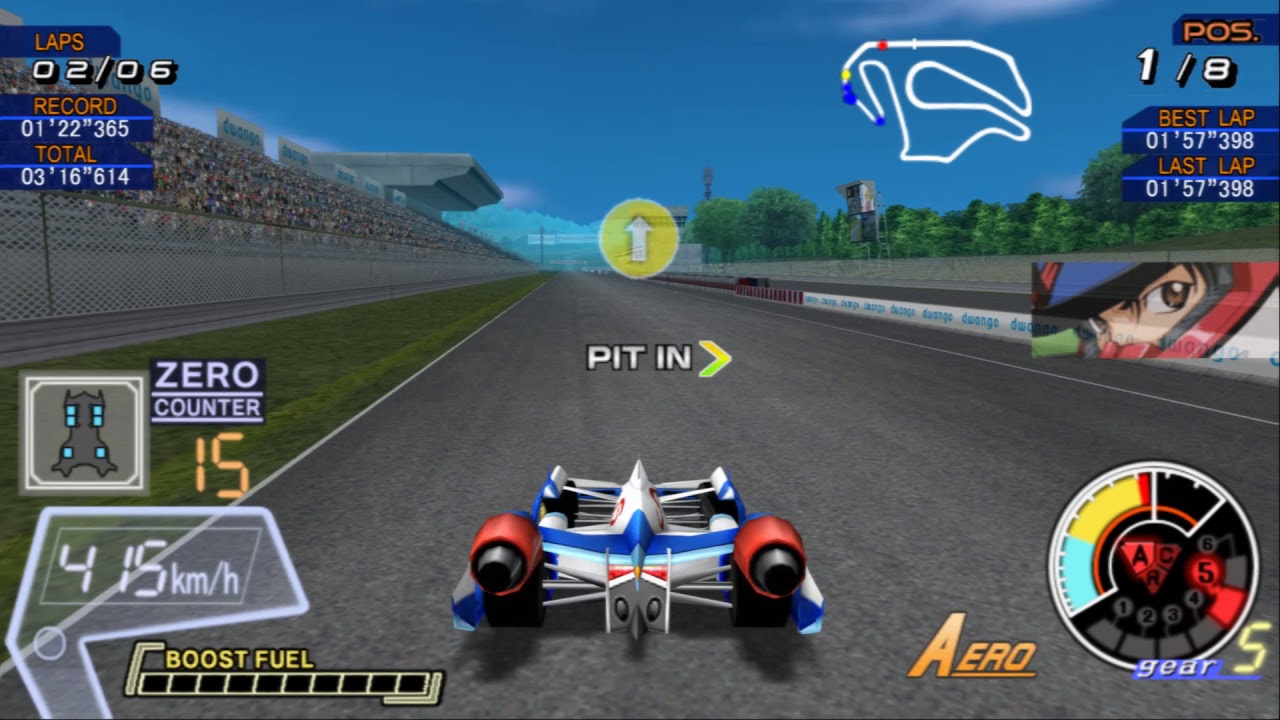 PS2 Cyber Formula Road to the Infinity 4 2024 19th 2020 ver asurada ...