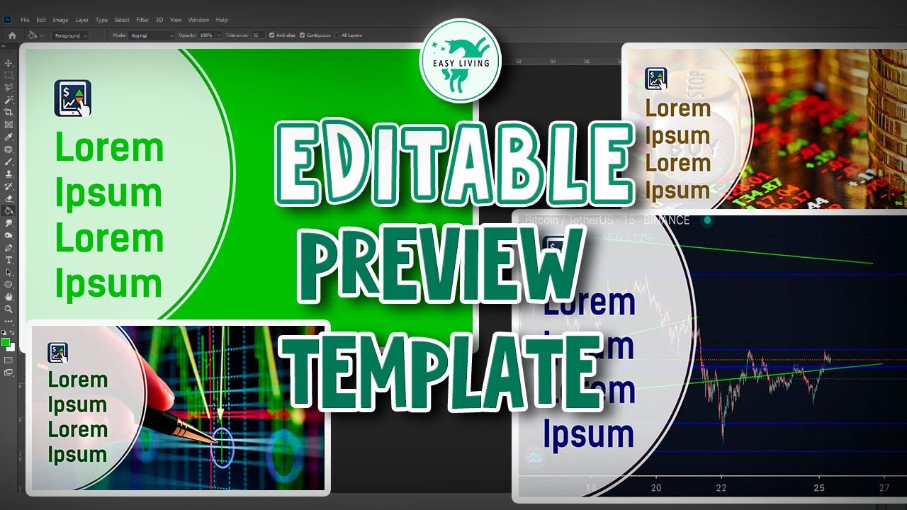 Editable preview template|Редактируемый шаблон превью - YouTube