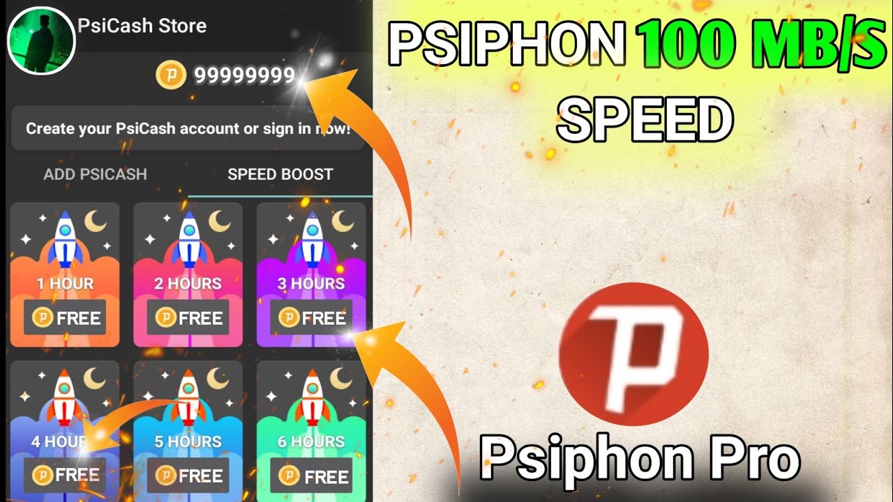 Psiphon app Unlimited Coin Free🎉 - YouTube