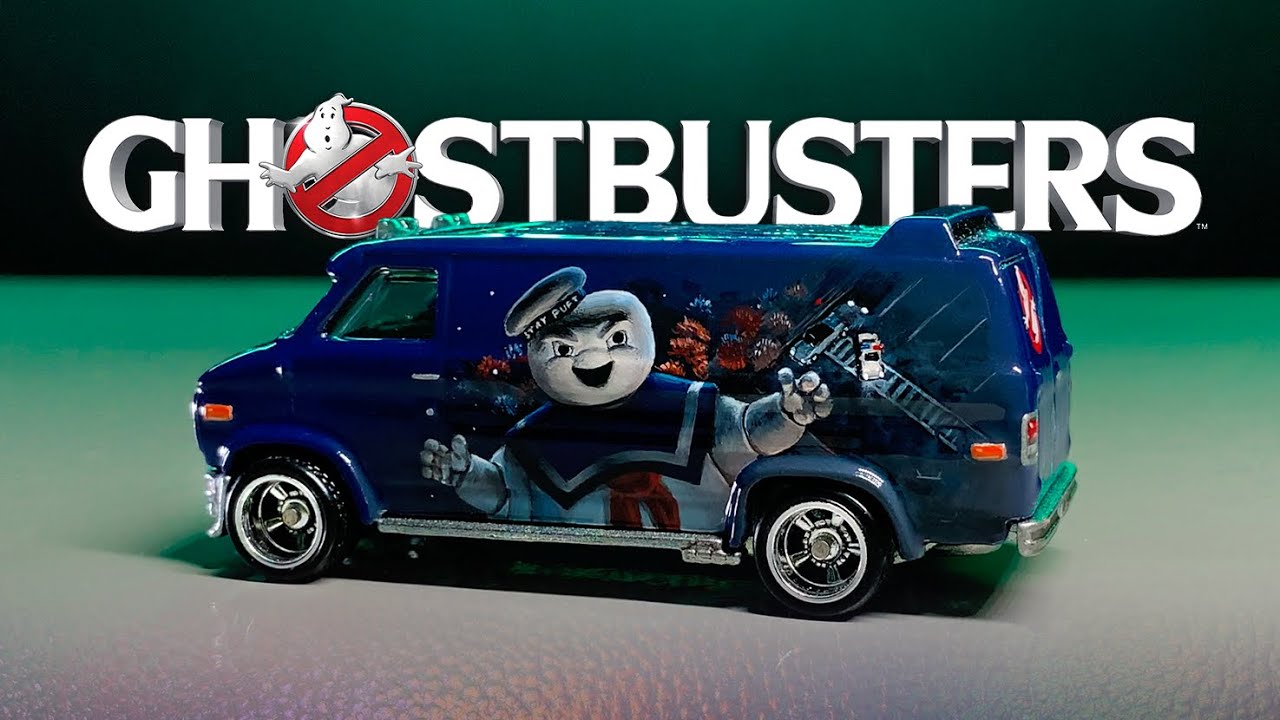 GMC GHOSTBUSTERS Tribute Van | Hot Wheels Custom - YouTube