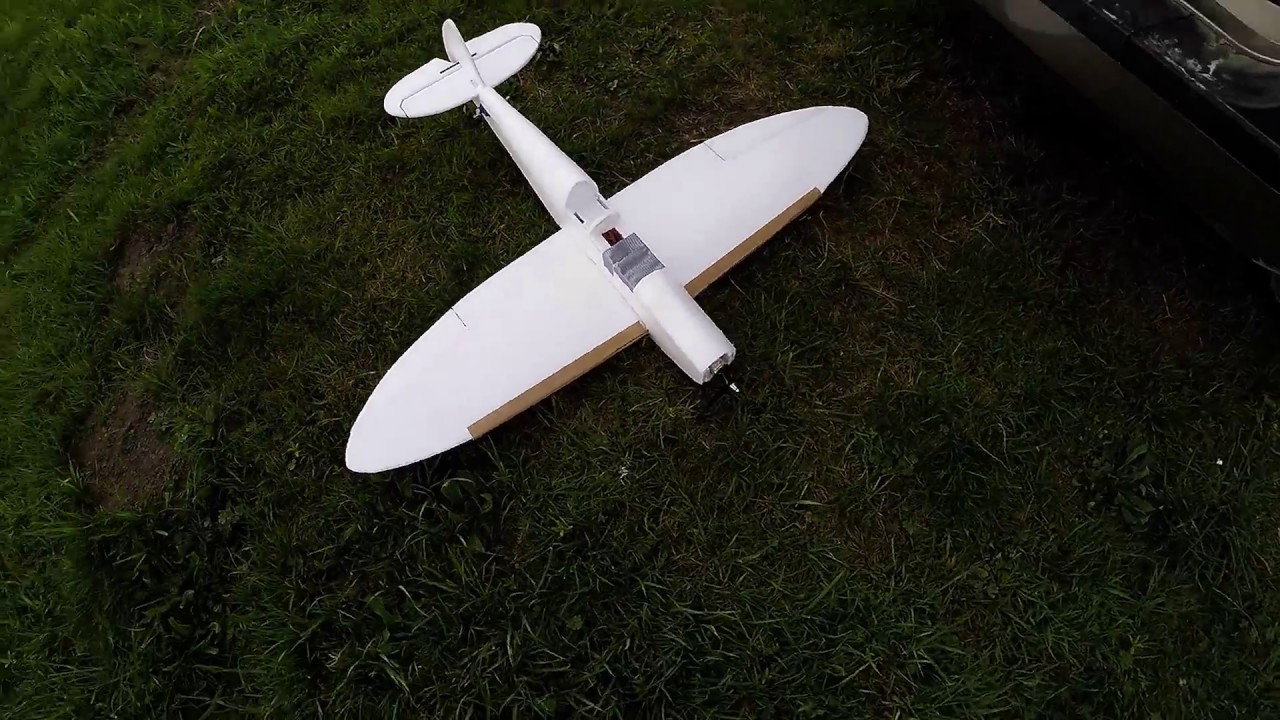 ft spitfire maiden flight vol de test FT spitfire - YouTube