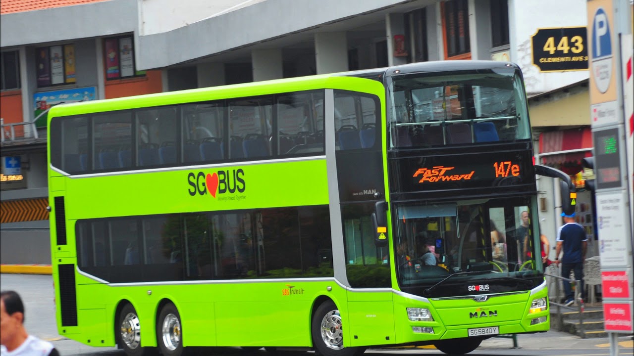 [Audio] SBS Transit 2017 MAN ND323F A95 Gemilang Lion's City DD II ...