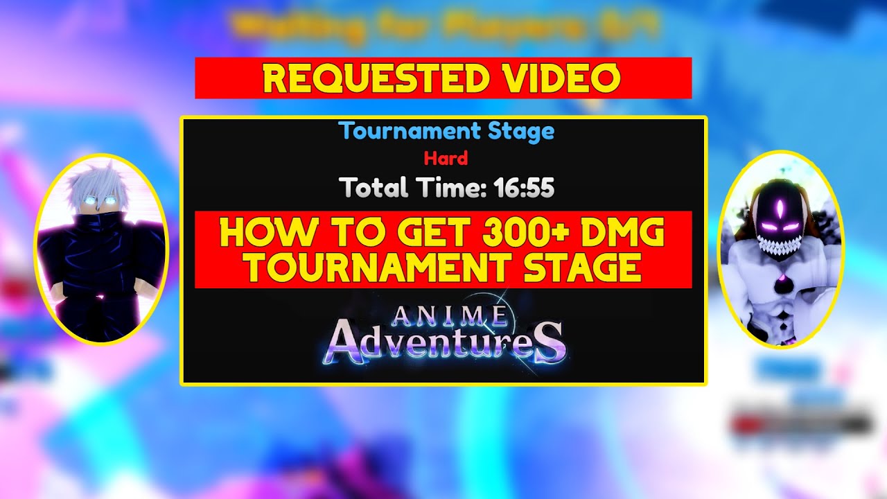 HOW TO GET 300 MILLION+ DMG IN TOURNAMENT MODE | ROBLOX ANIME ...