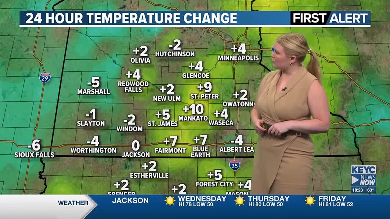 Emily Merz's 10pm Forecast - YouTube