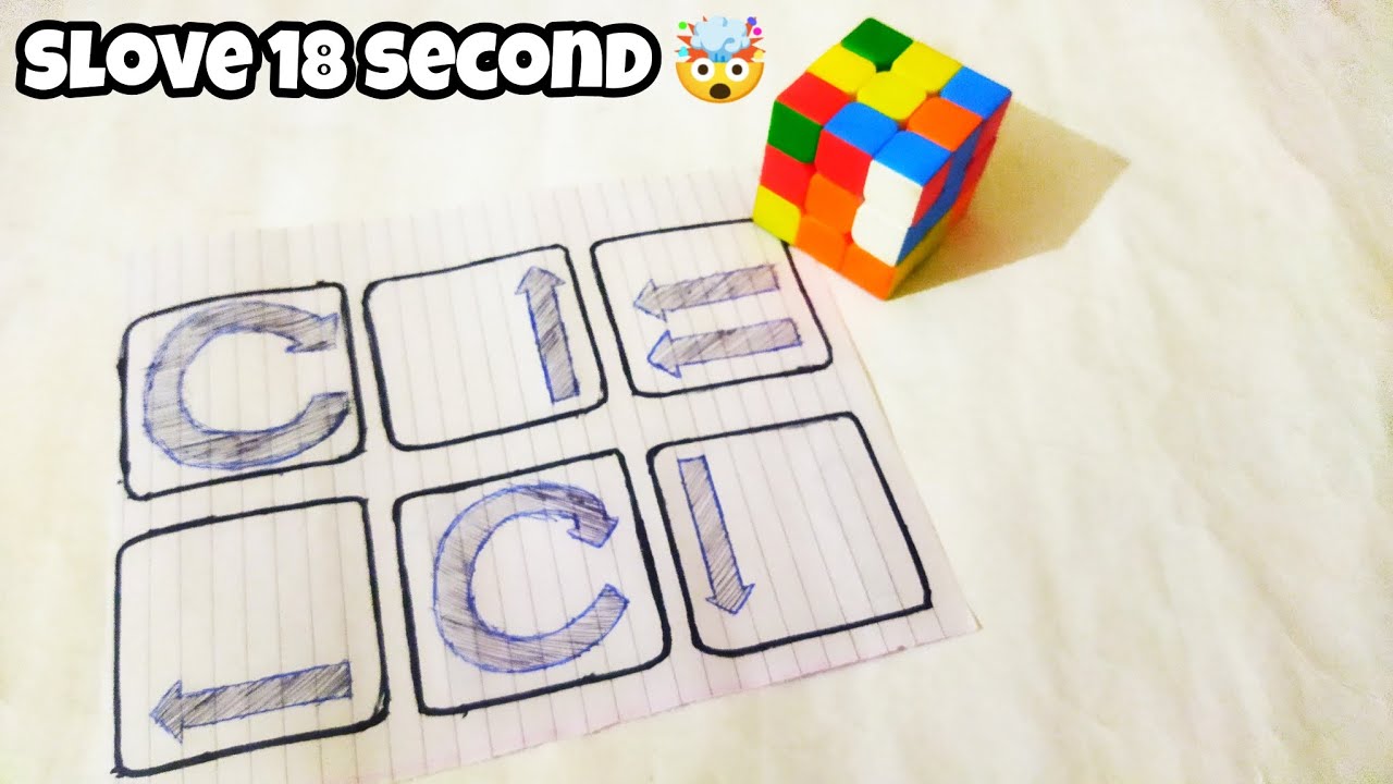 The Secret to Becoming a Rubik's Cube Master in JUST 30 SECONDS!with CR ...