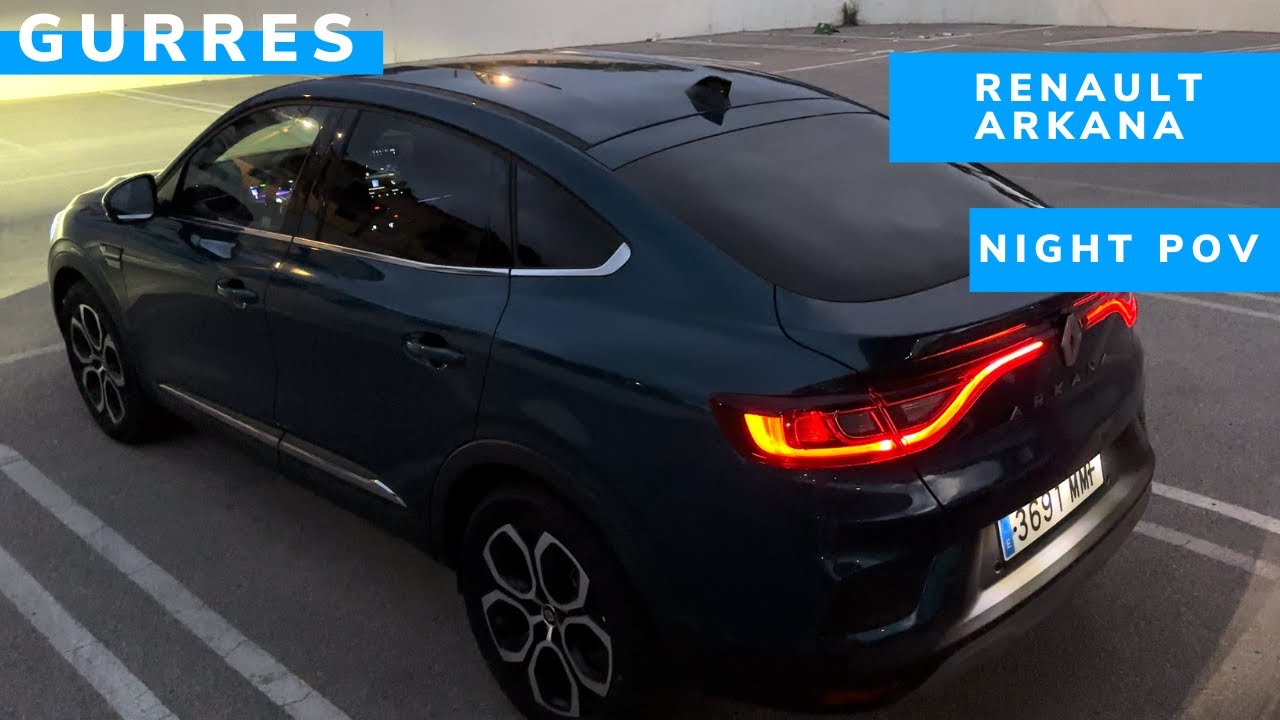 Renault Arkana 2024 night POV drive - YouTube