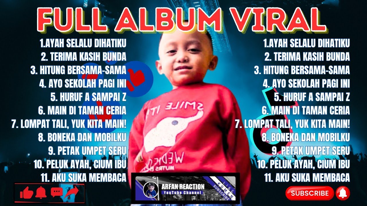 🔴FULL ALBUM LAGU ANAK VIRAL TIKTOK 2025⁉️Full Album Enak Didengar ...