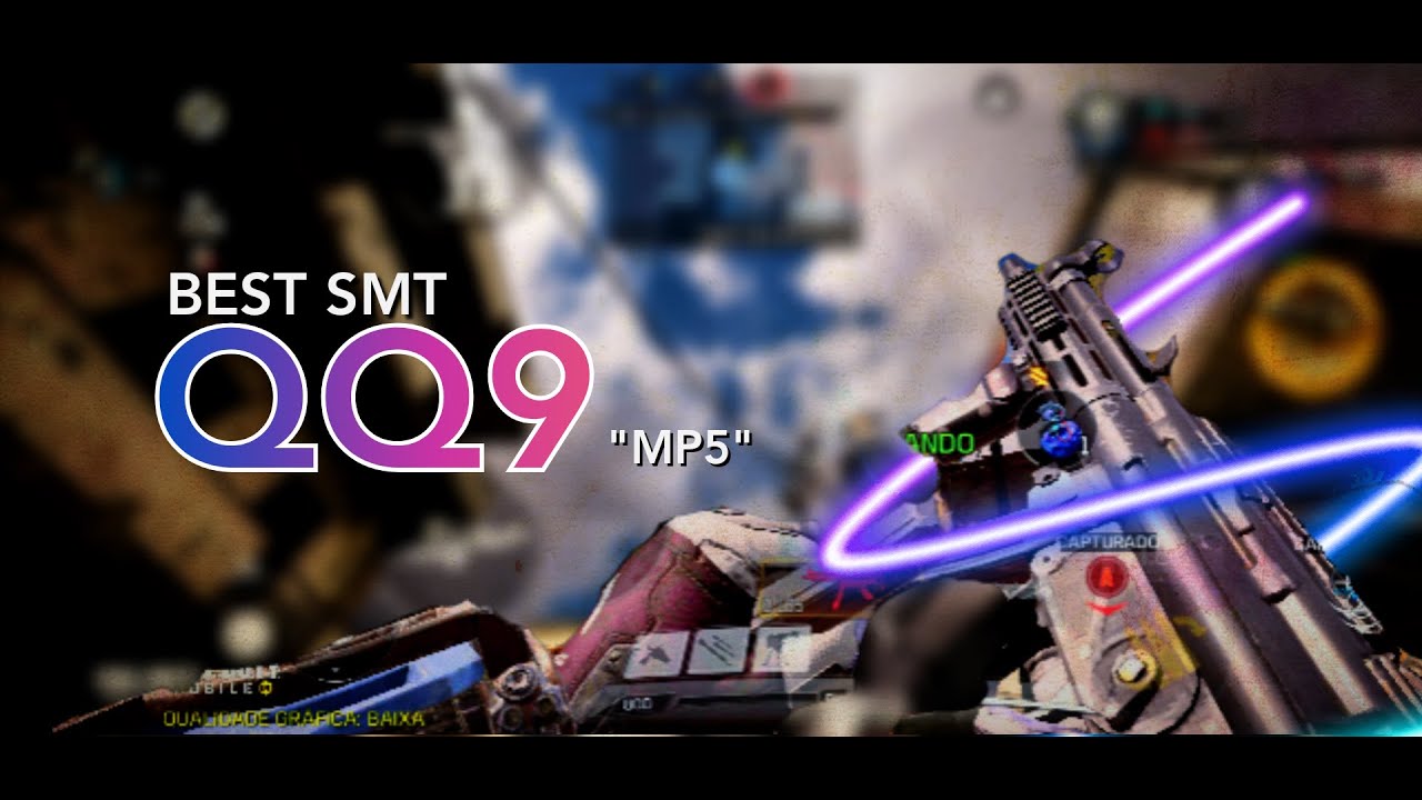 A NOVA MELHOR SMT, A QQ9! "MP5". QQ9 GAMEPLAY COD MOBILE Season 7 # ...