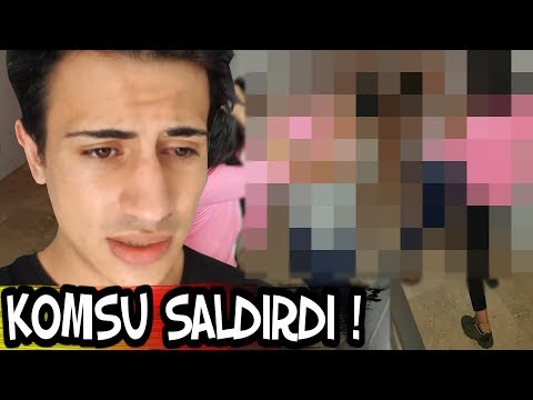 KOMŞU İLE BÜYÜK KAVGA ÇIKTI * Evime Saldırdı *