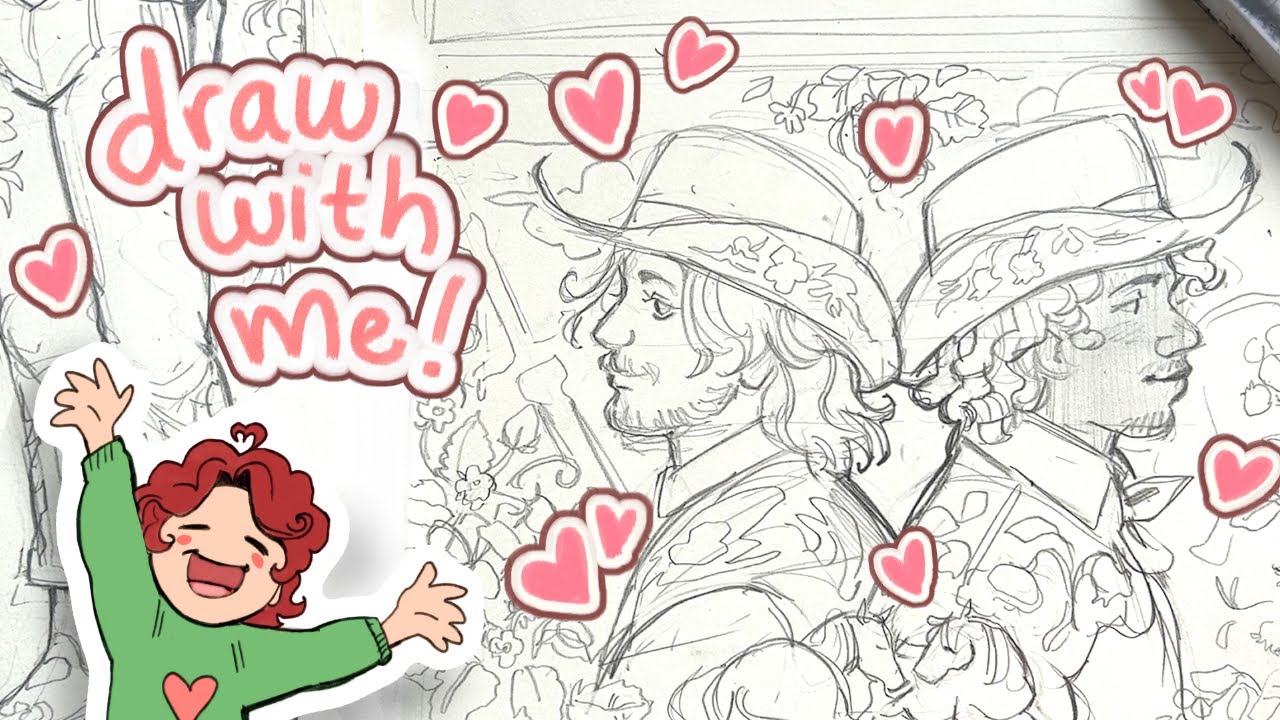 how I plan a painting thumbnails & brainstorming - YouTube