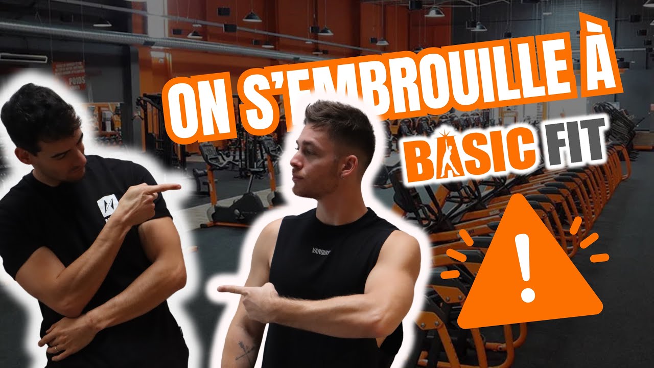 Vlog - On s’embrouille à Basic Fit - YouTube