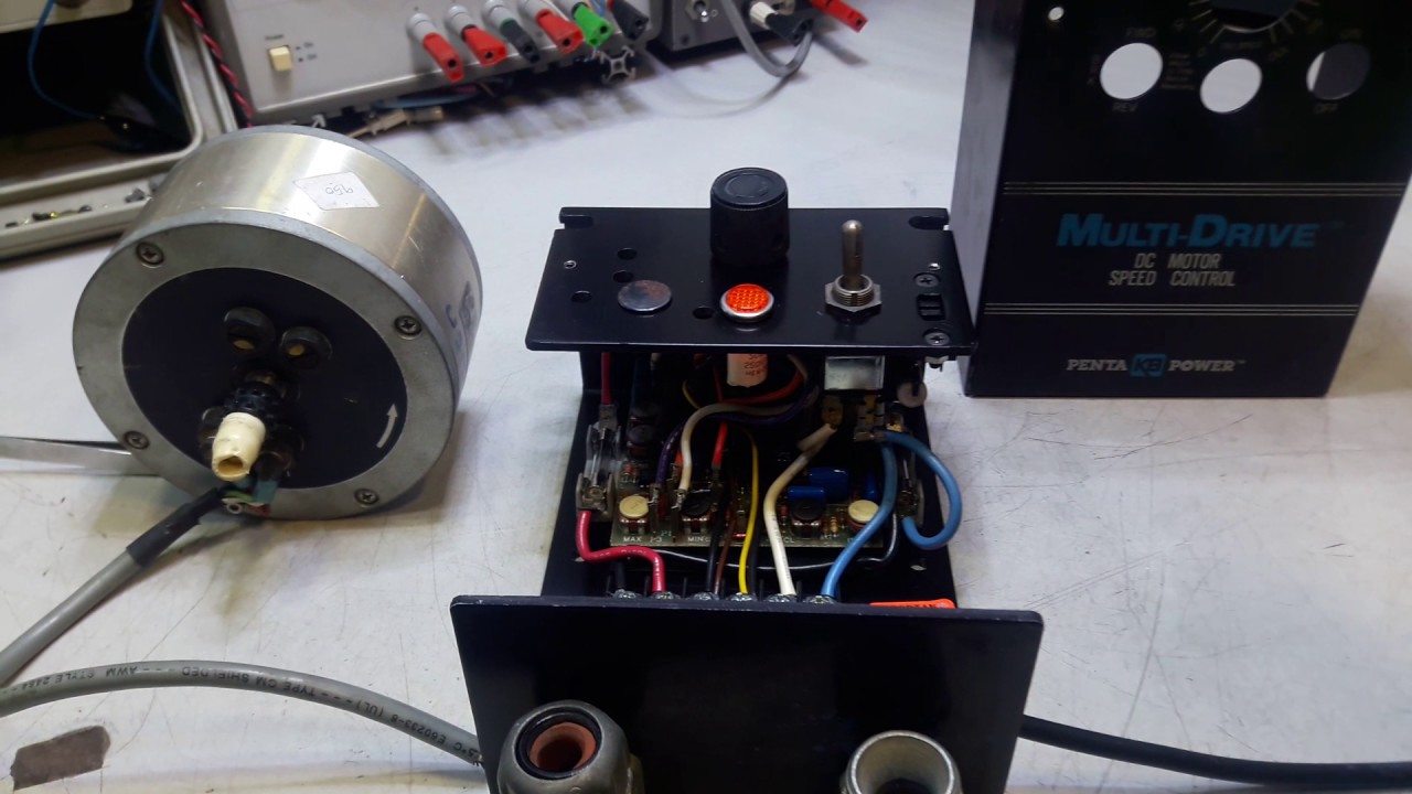 ทดสอบ Multi Drive DC Motor Speed Control KB หลังจากทำการซ่อม - YouTube