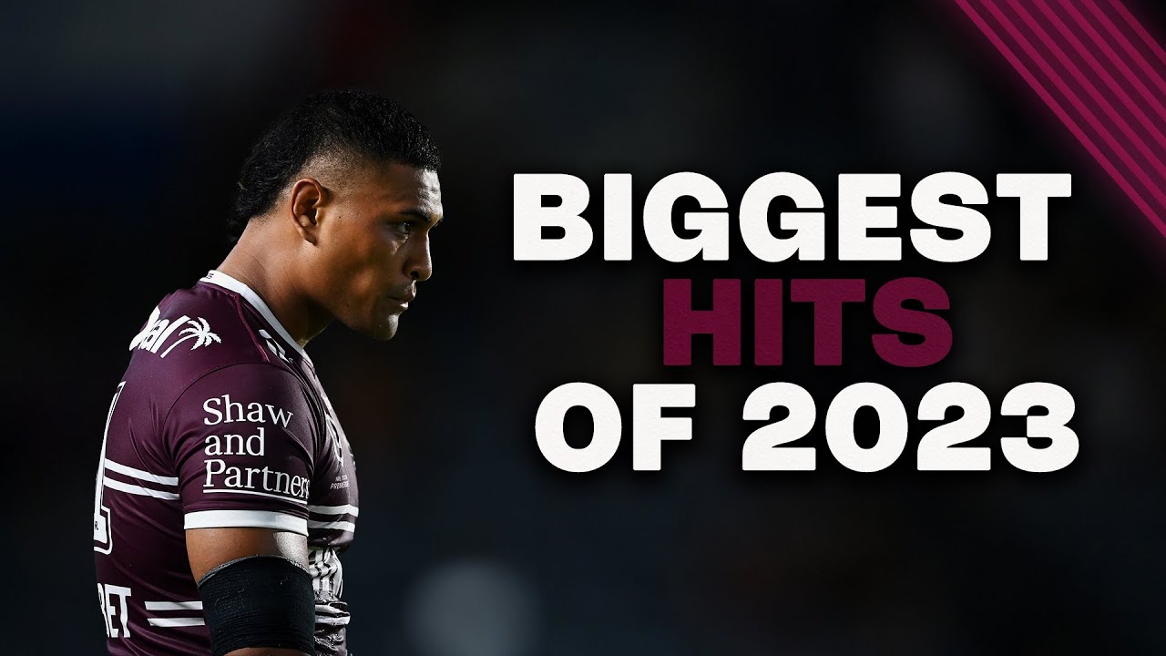 BIGGEST HITS OF 2023 | NRL - YouTube