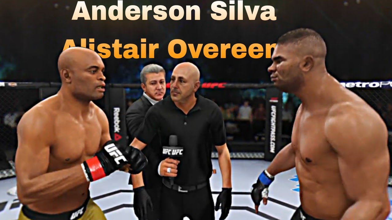 UFC Anderson Silva Vs Alistair Overeem - Deadliest UFC (MMA ...