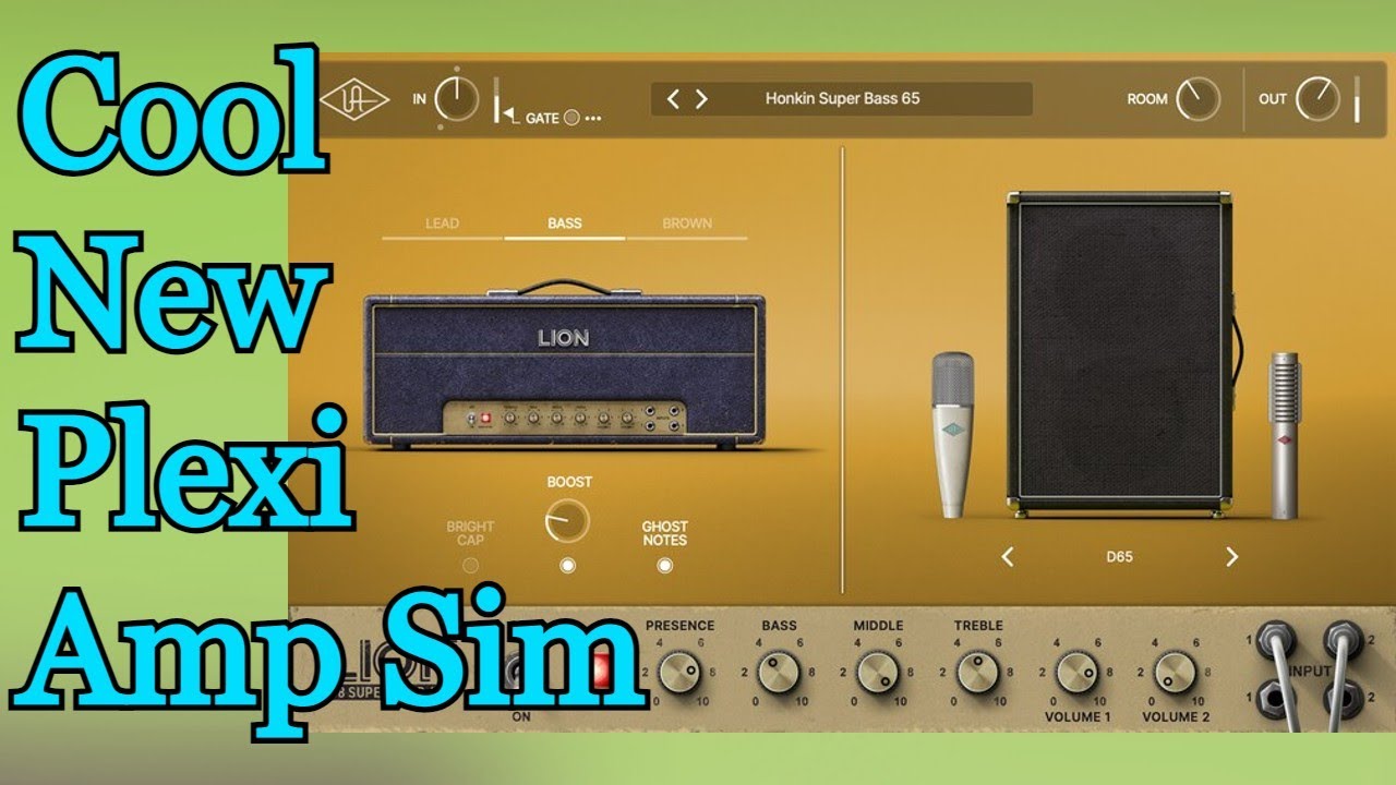 Cool New Marshall Plexi Amp Sim Plugin by Universal Audio - Lion 68 ...