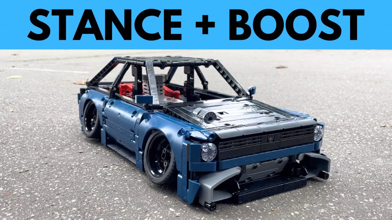 Lego RC stanced boosted car - YouTube