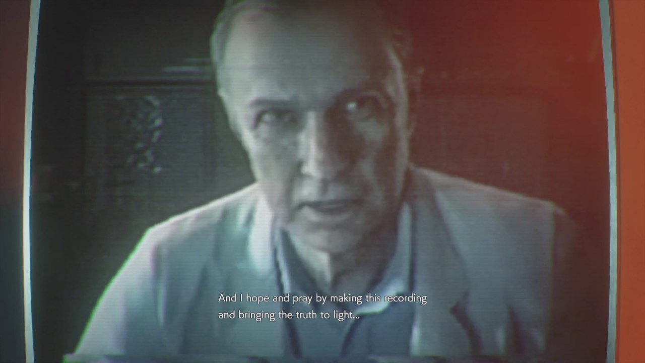 RESIDENT EVIL 3 - Dr. Bard's Confession - YouTube