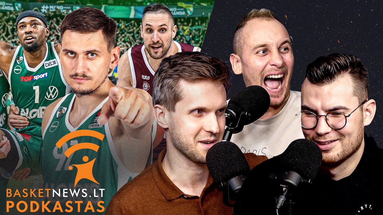 Pasiutęs „Žalgiris“ ir LKL rungtynės Londone | BasketNews.lt podkastas ...