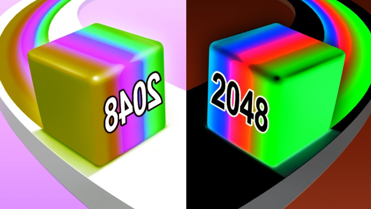 Jelly Run 2048 vs Reverse gameplay Ball Colour Run walkthrough , iOS ...