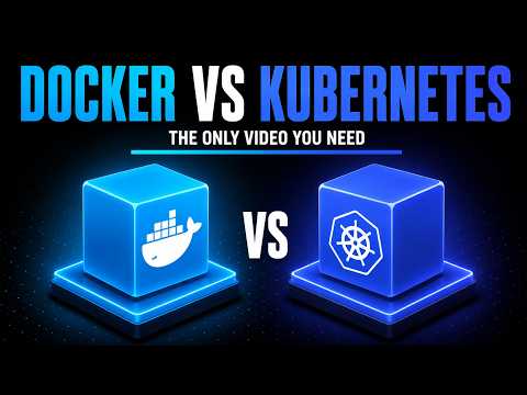 Docker vs Kubernetes: The ONLY Video You Need to Understand the Difference