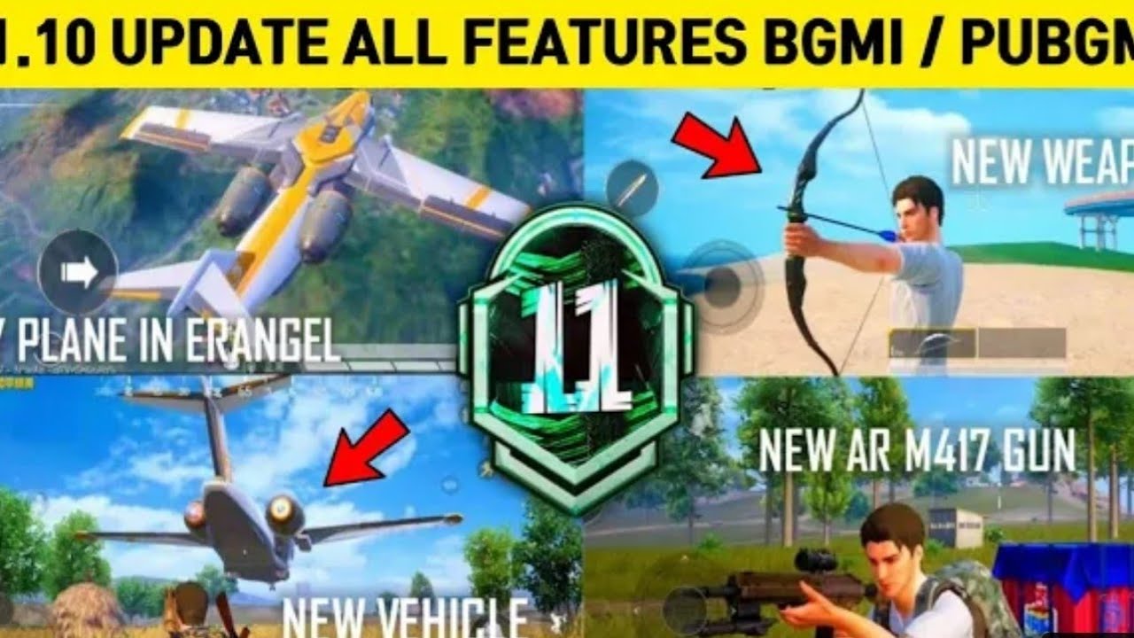BGMI 1.10 UPDATE LEAKS😍| 1.10 UPDATE | | BGMI NEXT UPDATE | | part-1 ...