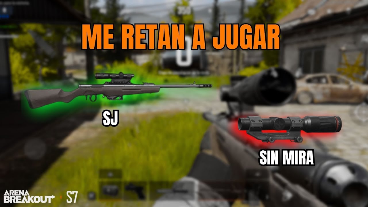 Me Retan A Jugar Con SJ Sin Mira - Arena Breakout S7 - YouTube