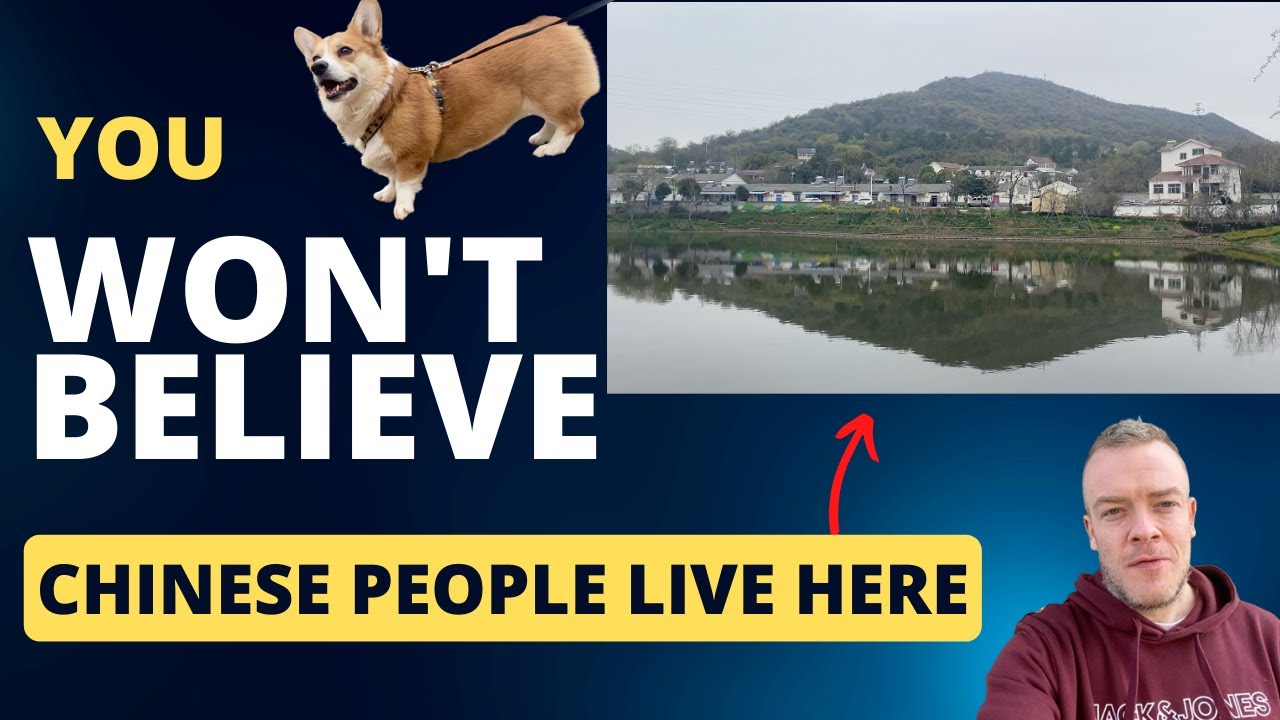 Walking my dog in Rural China - Rural life in Chinese Countryside - YouTube