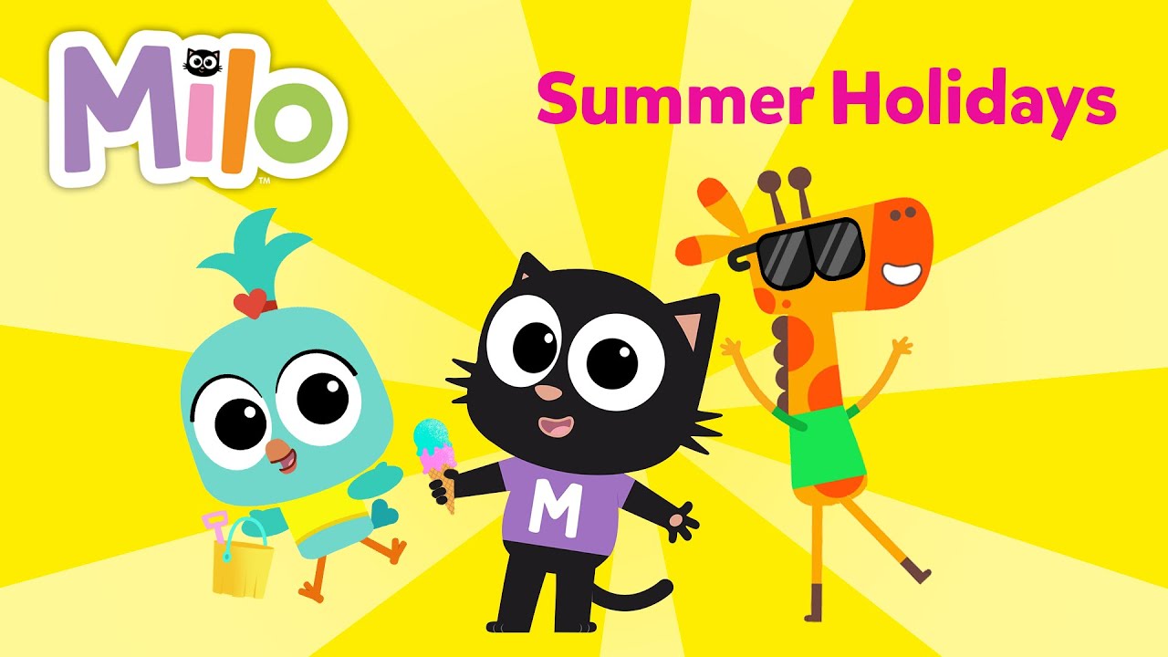 Milo's Summer Holiday Adventures | Outdoor Activities | Kids Cartoon ...