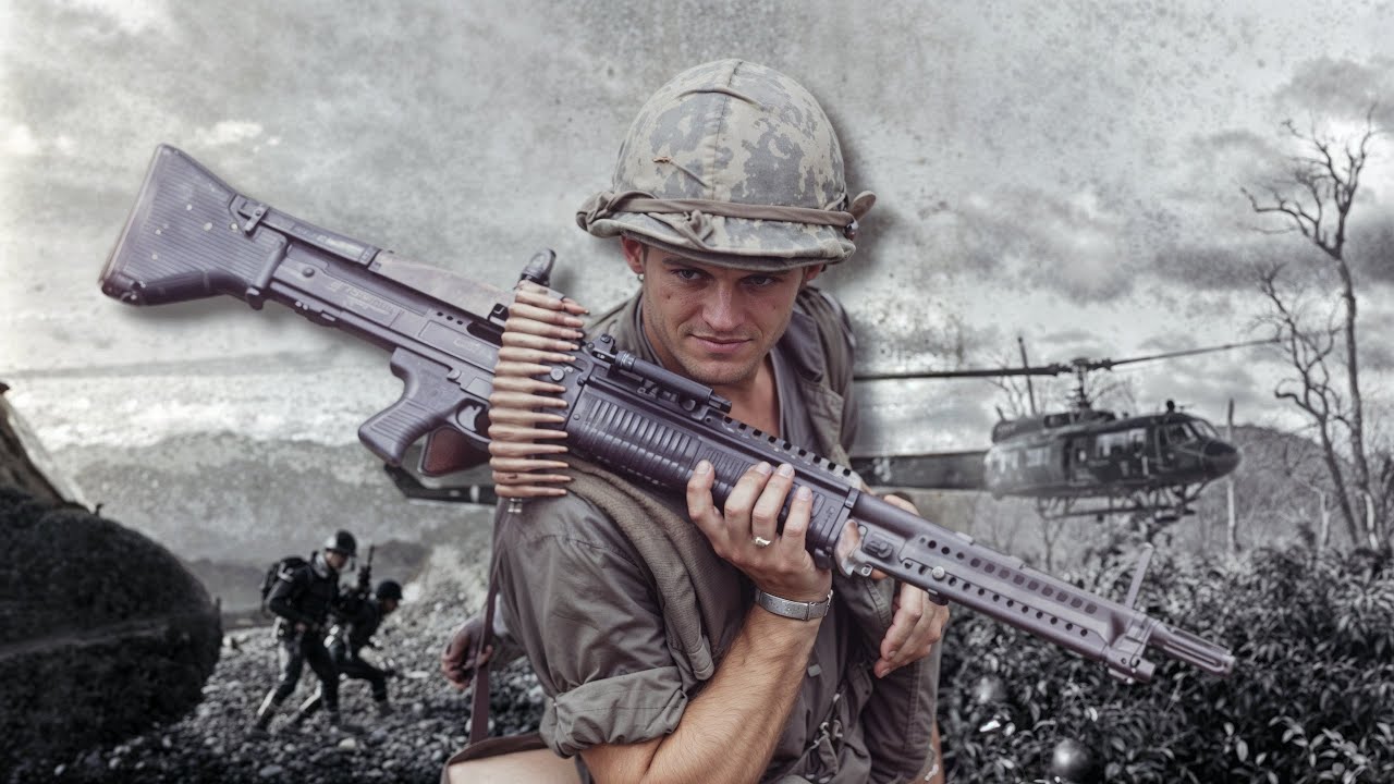 The BRUTAL Tasks of M60 Machine Gunners in Vietnam - YouTube