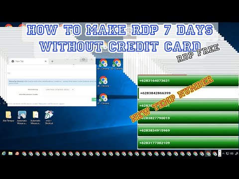 CÁCH TẠO VIDEO ĐẦY ĐỦ RDP 7 NGÀY | HOW TO CREATE RDP - YouTube
