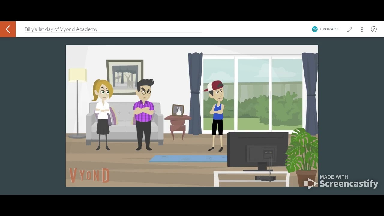 Billy's 1st day of Vyond Academy - YouTube