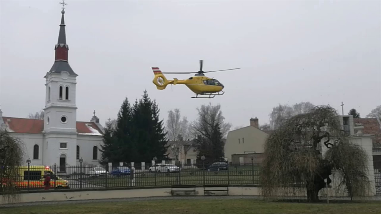 OMSZ Helicopter EC135 T2 - YouTube