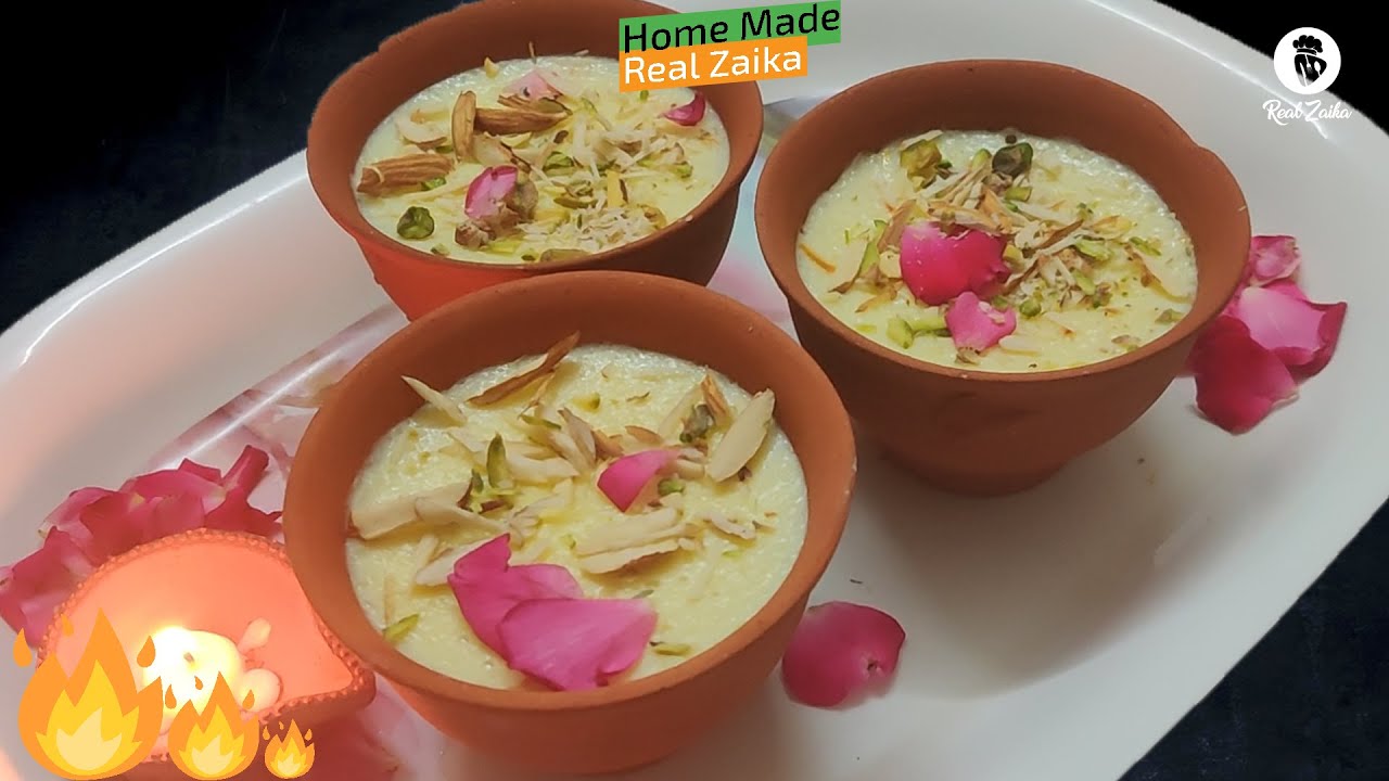 Kheeraj Indian Dessert | Rice Kheer Recipe | Easy Pudding Recipe - YouTube