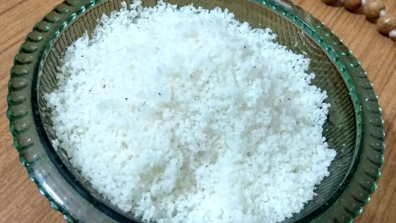 Coconut flour ll dedicated coconut powder ll How to make dedicated ...