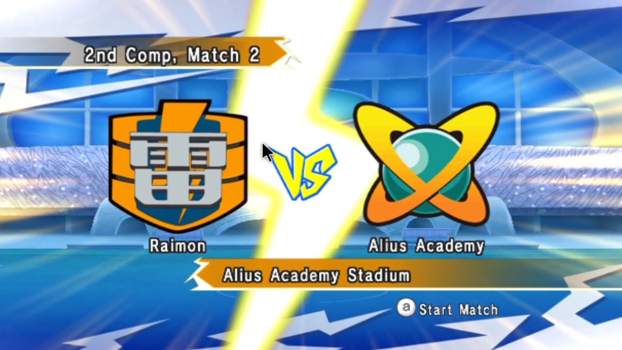 Inazuma Eleven Strikers ⚽ Raimon Vs Alius Academy Story Mode 5 #inazuma ...