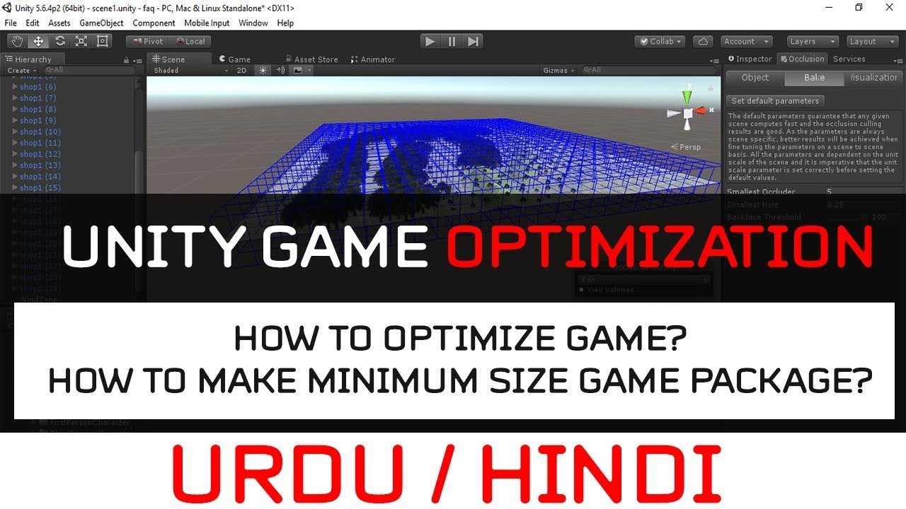 How to optimize game in unity and minimizing the main package size of ...