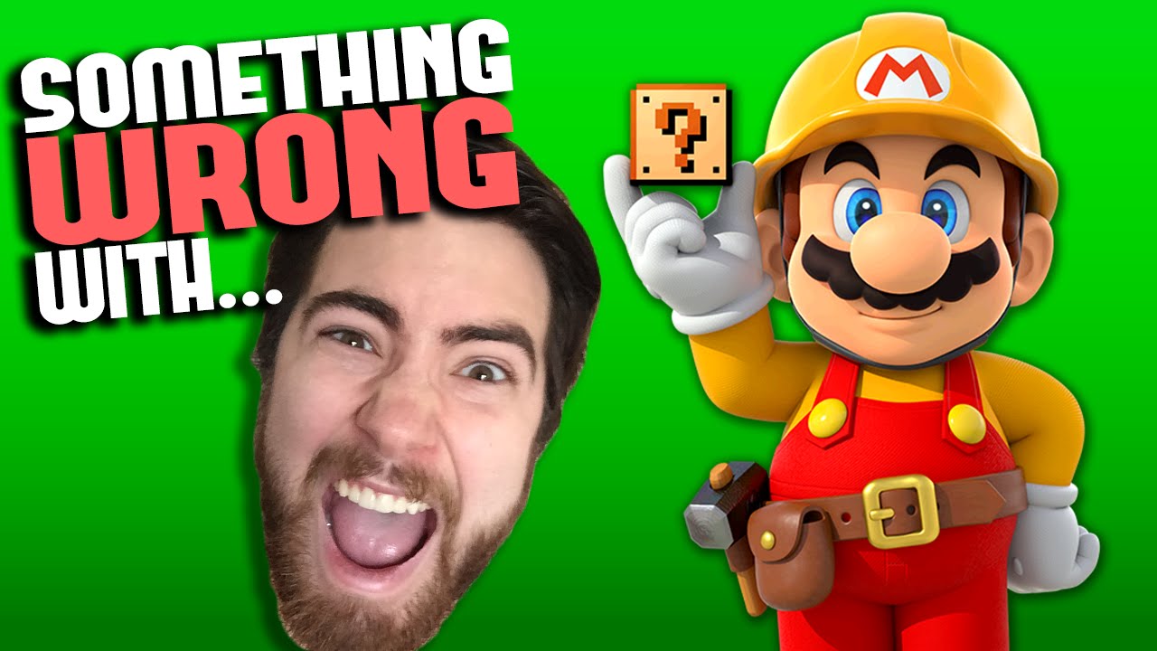 Something WRONG With Super Mario Maker - Josh Sucks At Videogames - YouTube