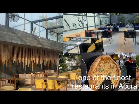 The classiest restaurant in town called Bold(labone) - YouTube