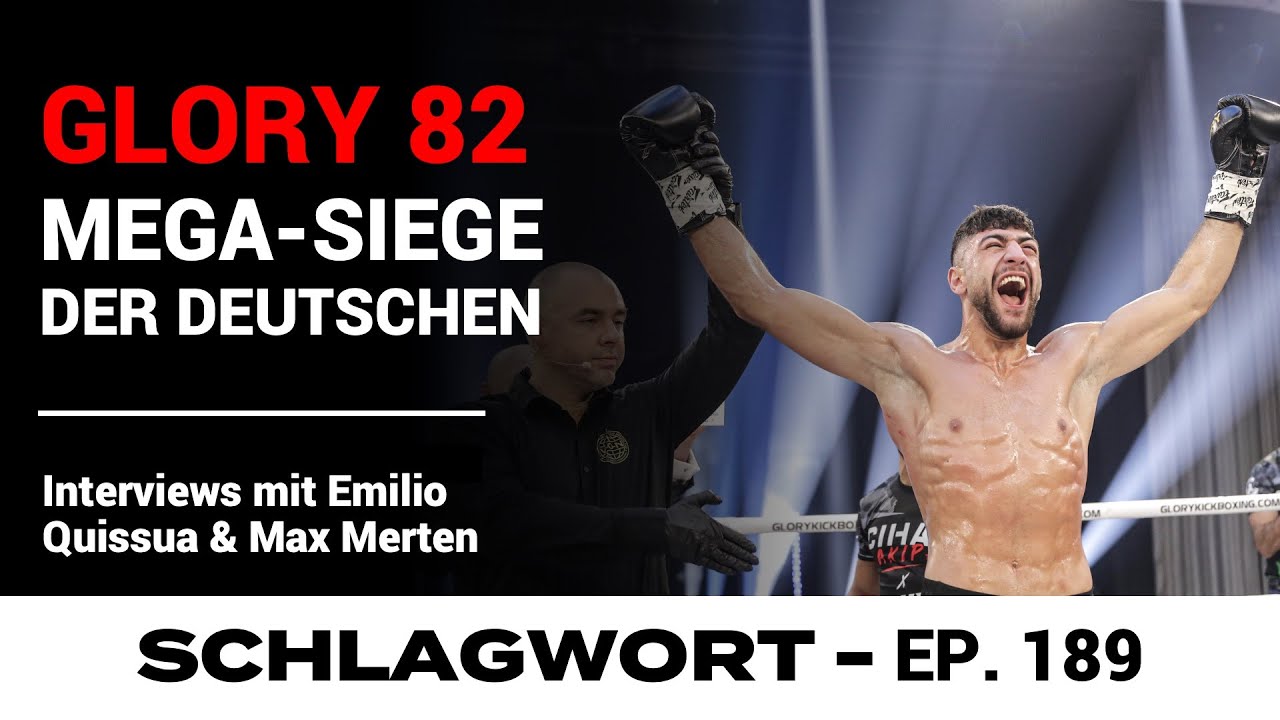 Die Mega-Fights von GLORY 82 - Interviews mit Max Merten & Emilio ...