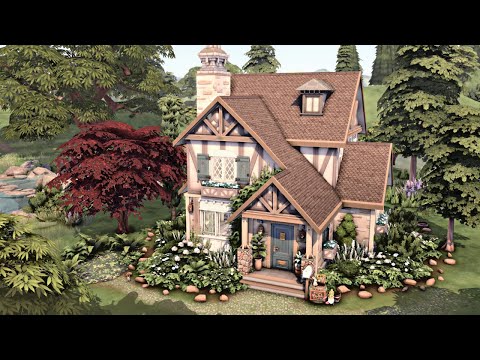 COZY COTTAGE 🏡 The Sims 4 Speed Build | No CC - YouTube