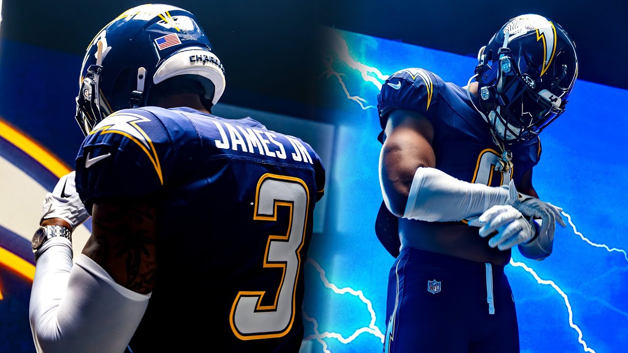 Behind Chargers' New Alternate Navy Uniform | LA Chargers - YouTube