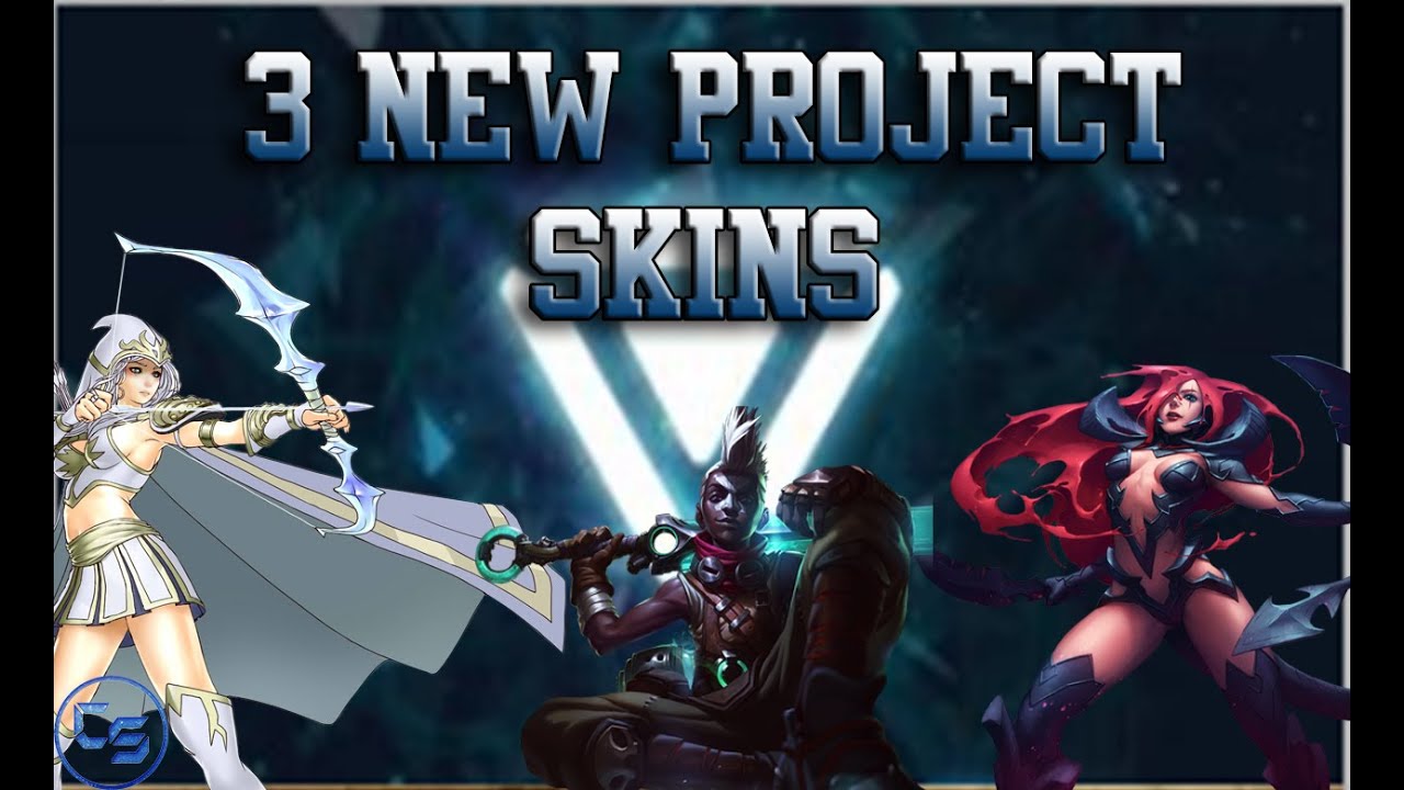 NEW PROJECT SKINS: Ekko, Katarina, Ashe? (league of legends) - YouTube