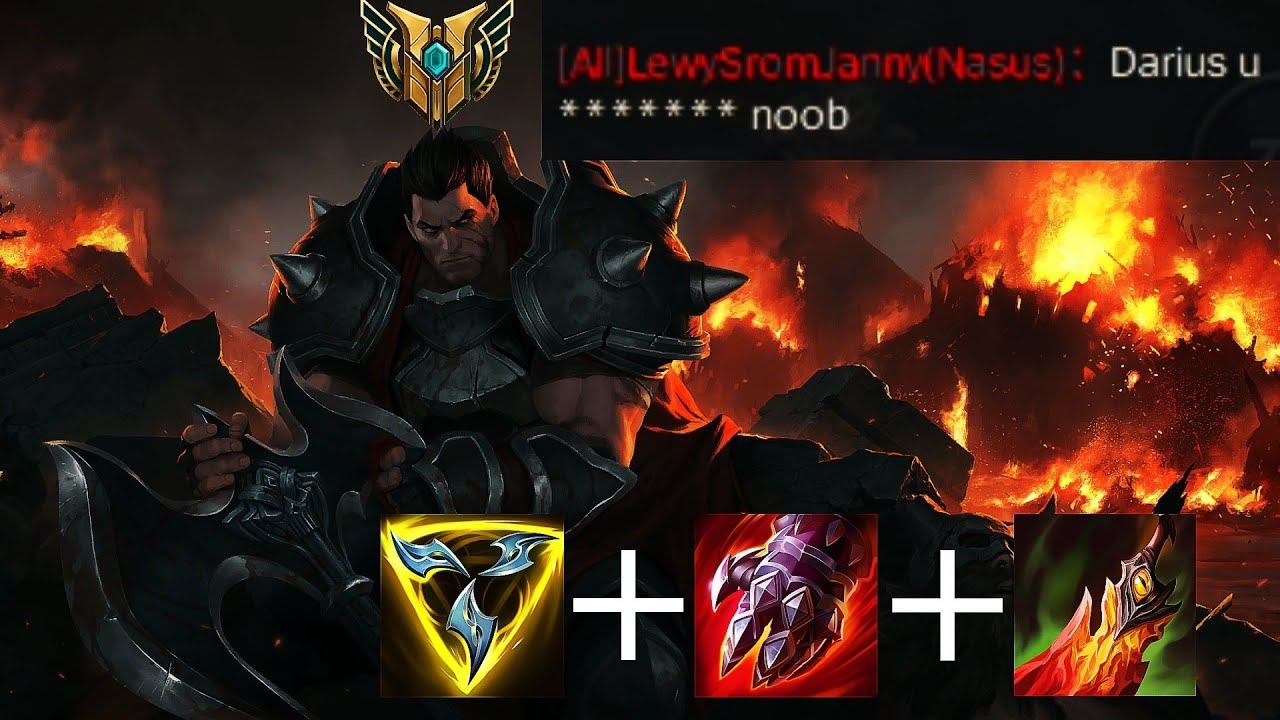 Darius gameplay in the "WILD RIFT" how to play darius with bad network ...