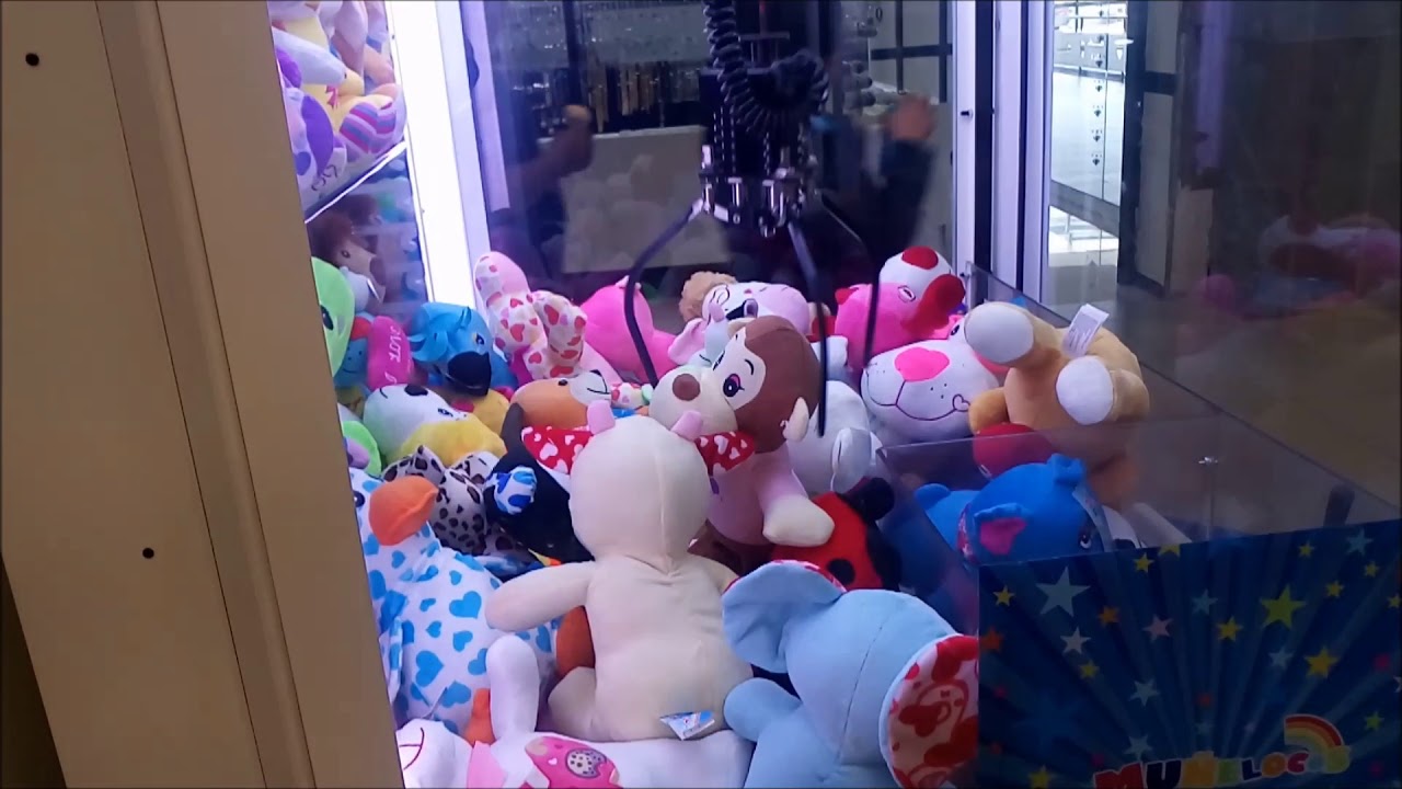Sacando Peluches 100218, 6 Peluches - YouTube