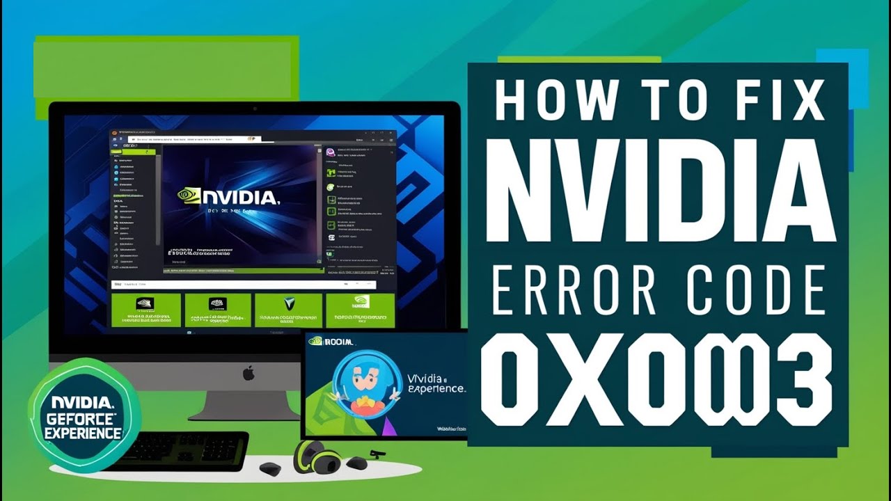 Want to Fix NVIDIA Error Code 0x0003? Watch This Now! - YouTube