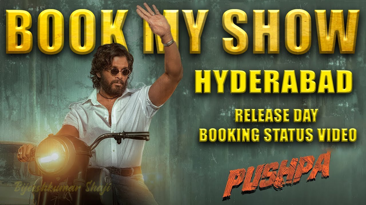 Pushpa | Bookmyshow | Hyderabad | Allu Arjun | Pushpa Release Day - YouTube