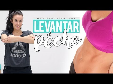Rutina de ejercicios localizados para levantar pecho | GymVirtual